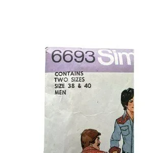 Simplicity | Other | Simplicity 6693 Sewing Pattern Shirt Sizes 38 4 ...
